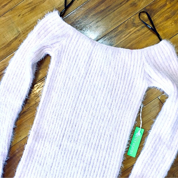 Forever 21 | Dresses | Pink New Tag Ribbed Knit Sweater Dress Form ...